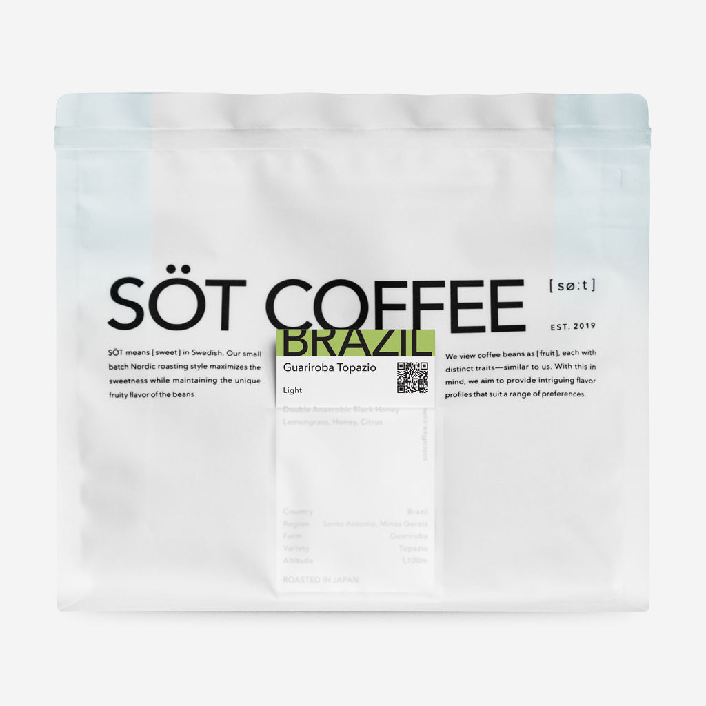 ブラジル グアリロバ トパジオ ダブルアナエロビック ブラックハニー – SOT Coffee Roaster