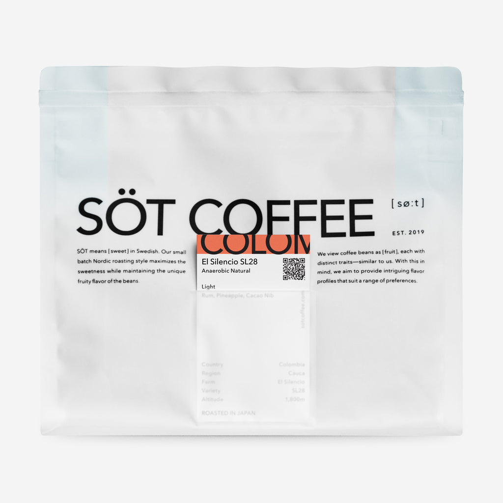 コロンビア エル シレンシオ SL28 アナエロビック ナチュラル – SOT Coffee Roaster